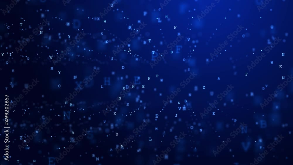 Binary Code Matrix Background With Numbers Moving Loop Backgrounds 4k Big Data Digital Code