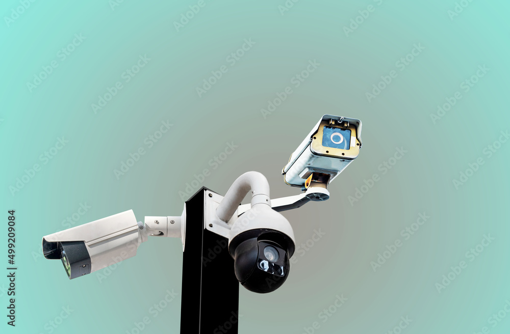 System New cctv camera, security protection system New technology Photo ...