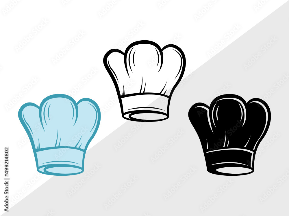Chef Hat SVG | Chef Svg | Cook Hat Svg | Koki Hat Svg | kitchen Clipart ...