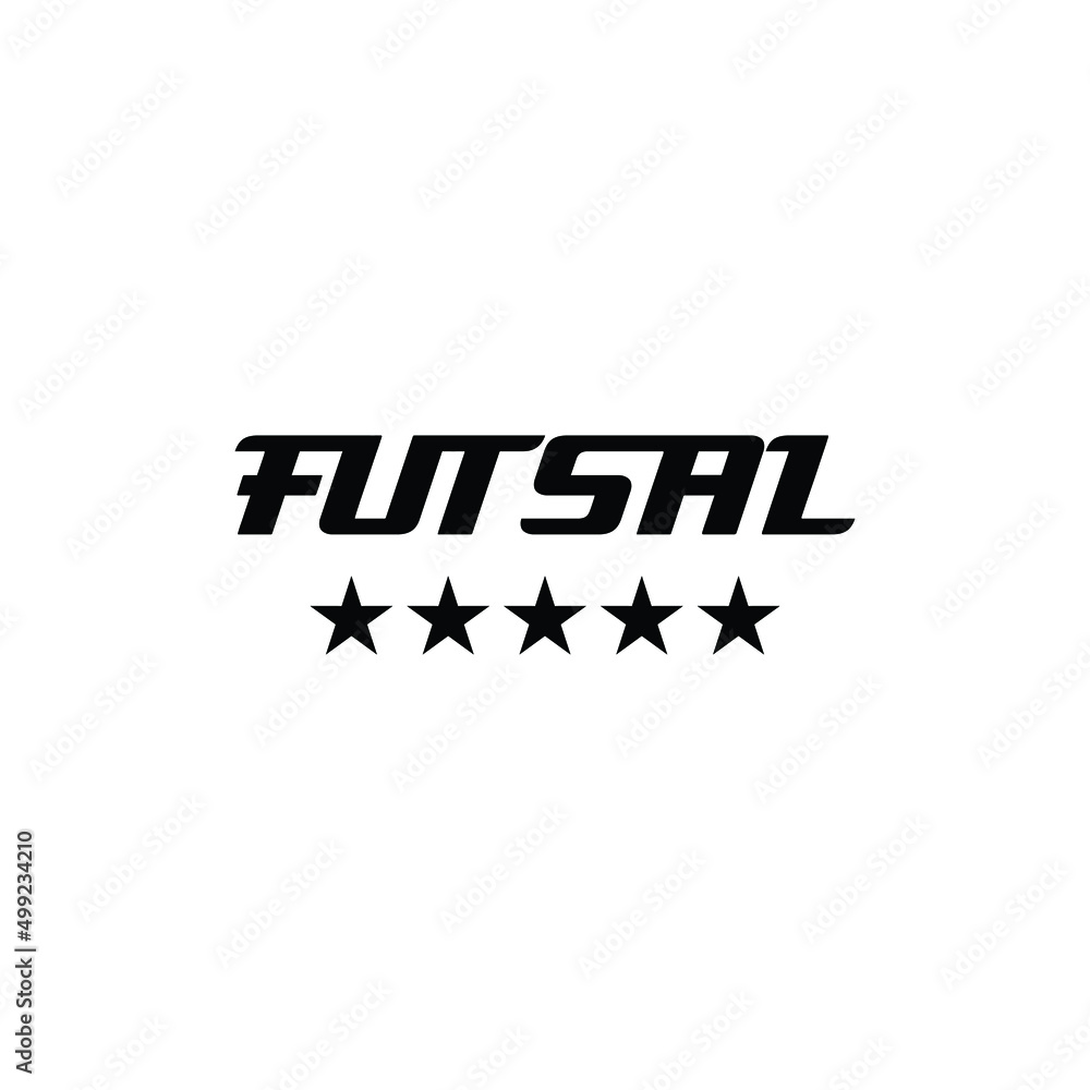 Letter futsal logo design template Stock Vector | Adobe Stock