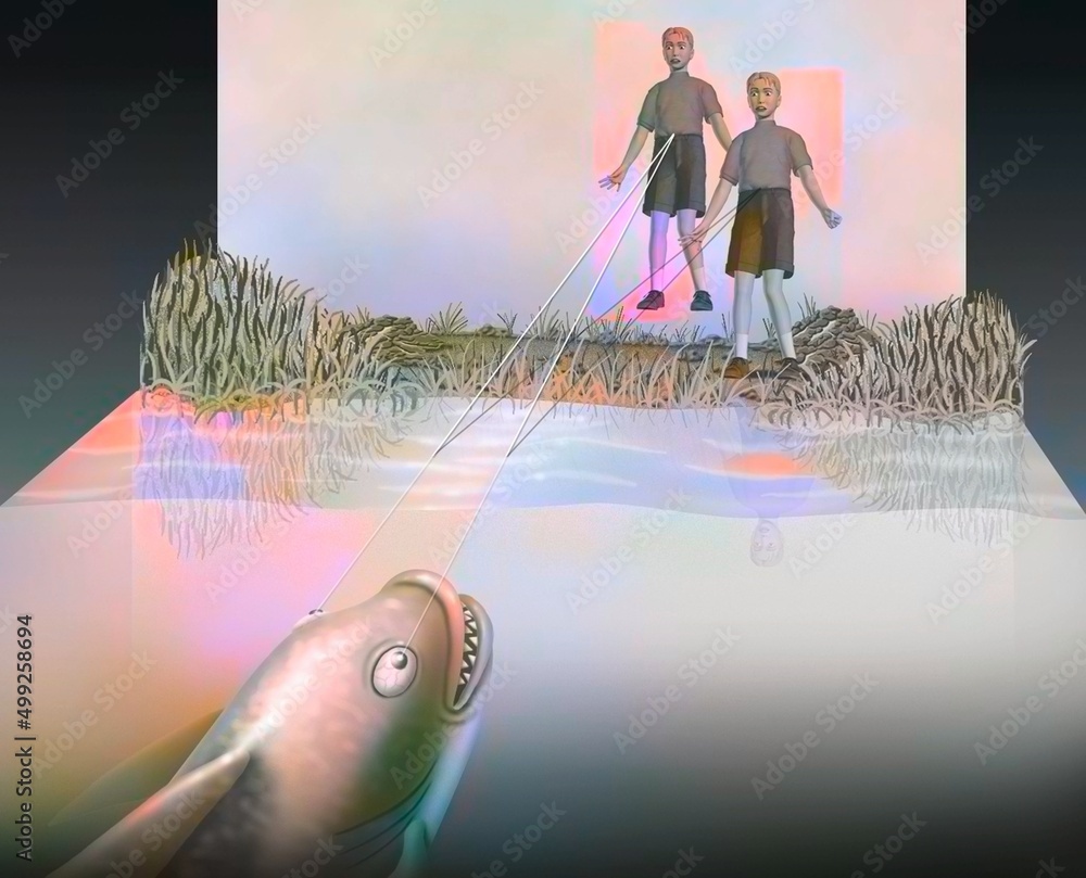 Deviation of light rays when they pass through a medium different ...