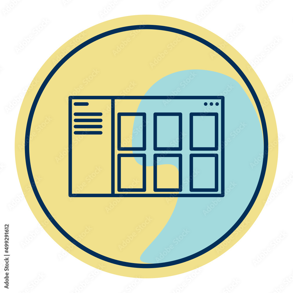 microsoft word layout Stock Vector | Adobe Stock