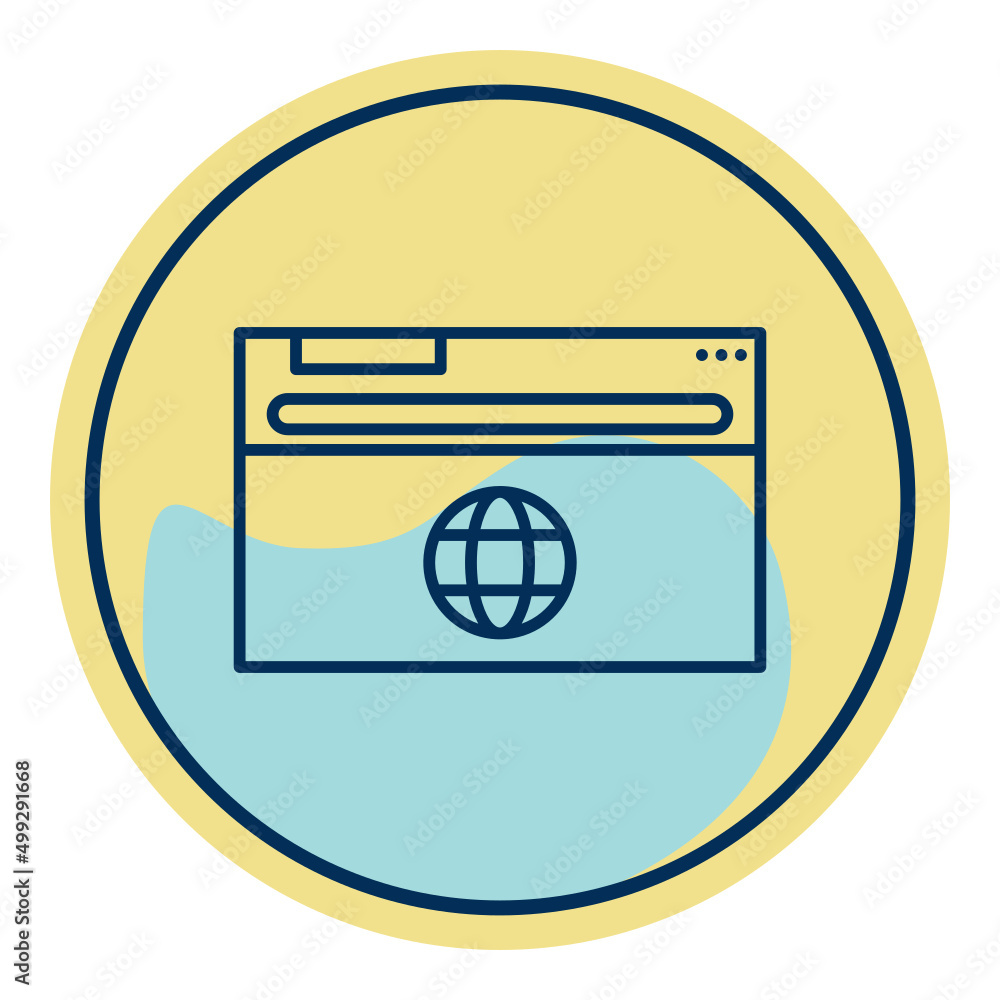 microsoft edge layout Stock Vector | Adobe Stock