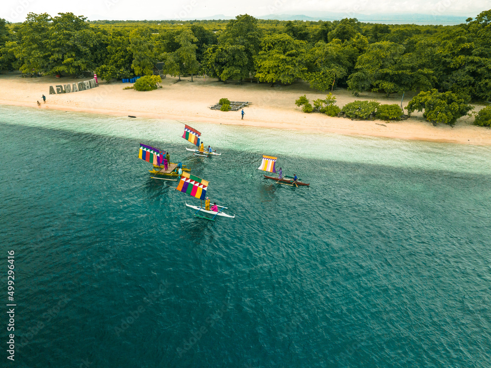 Poster VINTA BOAT OF ZAMBOANGA The vinta is a traditional outrigger ...
