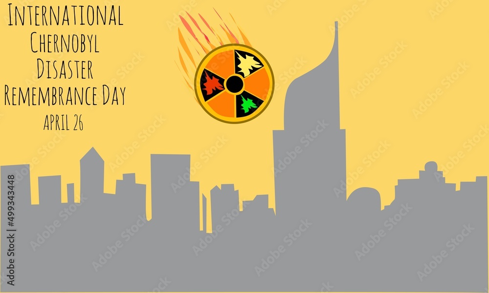 Vector Graphic Of International Day Of Chernobyl Disaster Remembrance