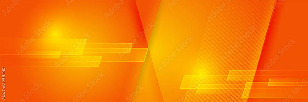 Modern minimal orange futuristic technology science background design ...