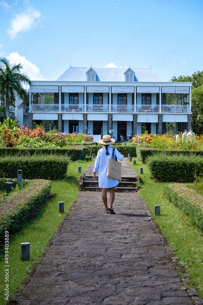 Le Chateau de Bel Ombre Mauritius, an old castle in a tropical garden ...