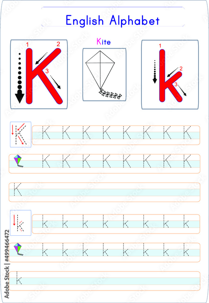There are different worksheets where all the letters of the alphabet ...