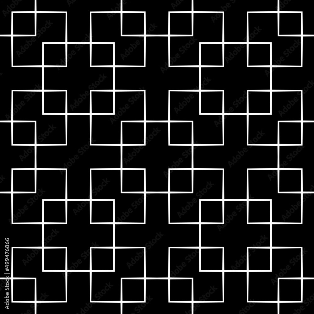 Seamless pattern with striped black white diagonal lines. Rhomboid ...
