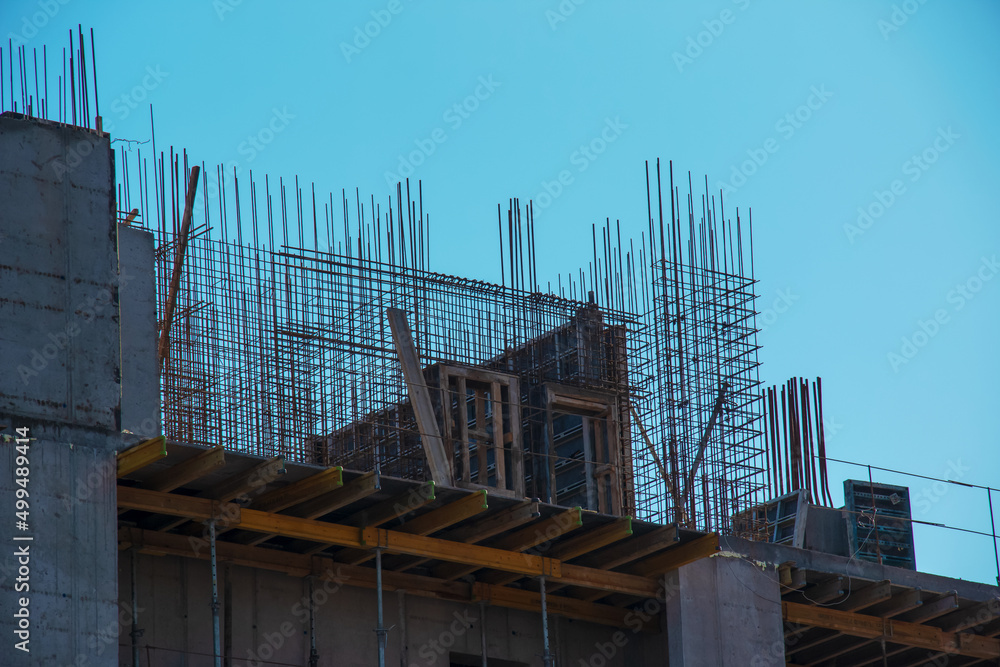 Formwork and building metal supports are used in the modern ...
