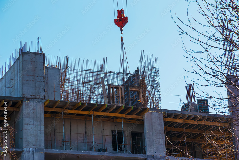 Formwork and building metal supports are used in the modern ...