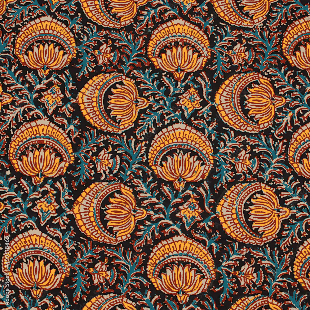 Ajrakh Pattern and block print and batik print Background digital ... Ajrakh Pattern and block print and batik print Background digital ...