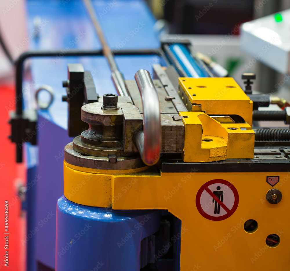 Automatic industrial round bender machine for metal wire rod and tube ...