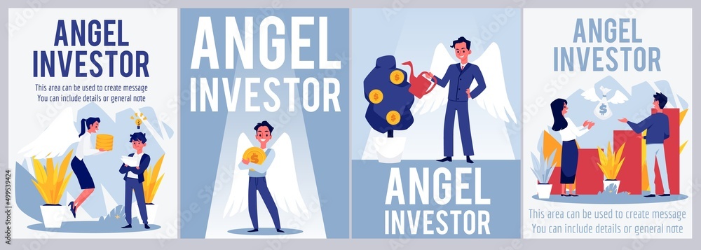Angel Investor Cartoon