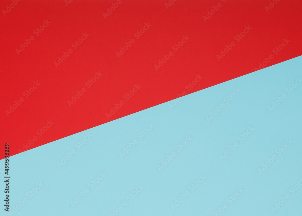 Light Blue And Red Background