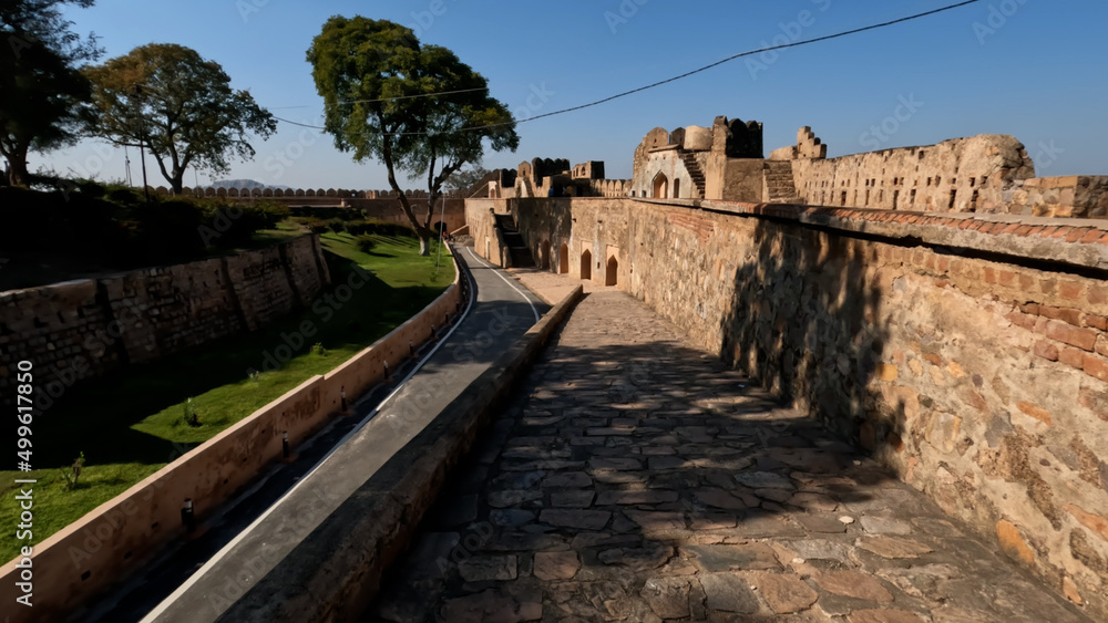 Inside the forts of India Stock Photo | Adobe Stock