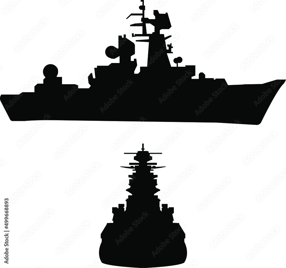 russian military war ships moskva icons vector image. Stock Vector ...