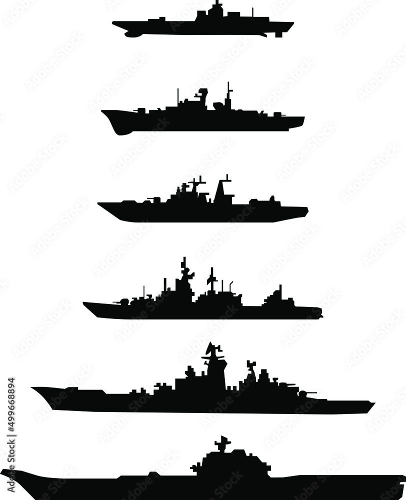russian military war ships moskva icons vector image. Stock Vector ...