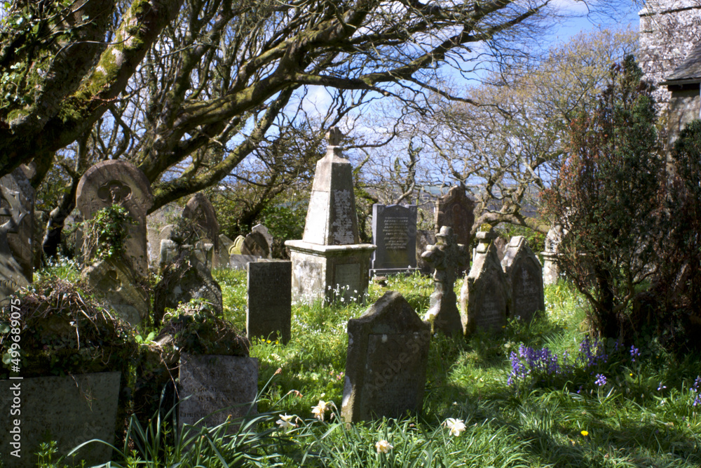 St Denys Church St Dennis Cornwall England UKClay Country 600ft above ...