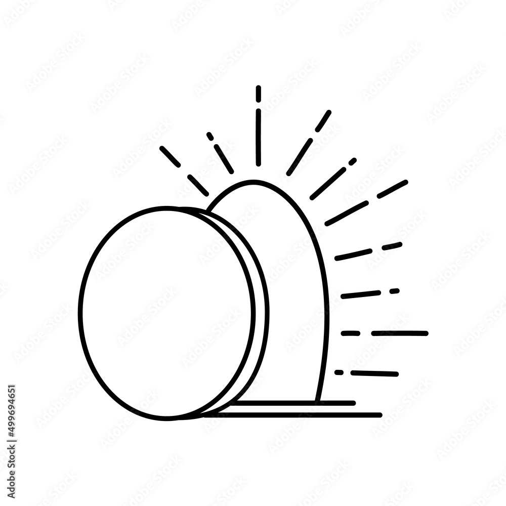 Vector Open tomb of Jesus Christ. Easter resurrection Sunday. Christian ...