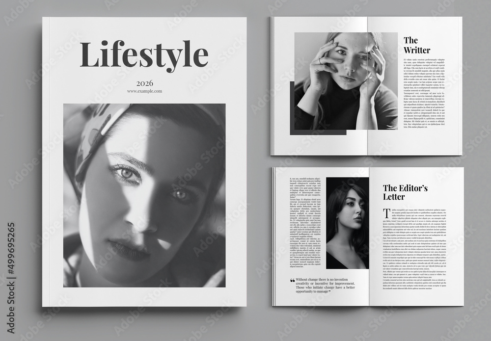 Portfolio Layout Stock Template | Adobe Stock