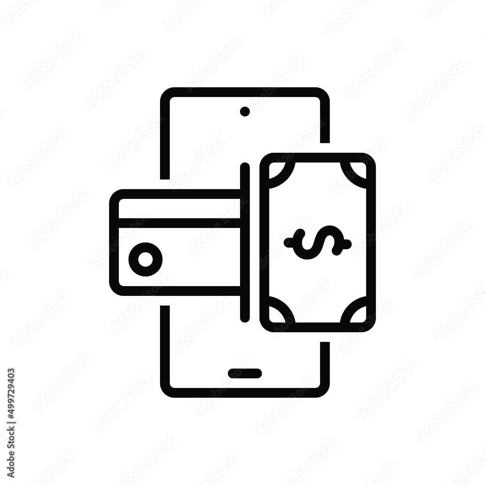 Black line icon for method Stock Vector | Adobe Stock