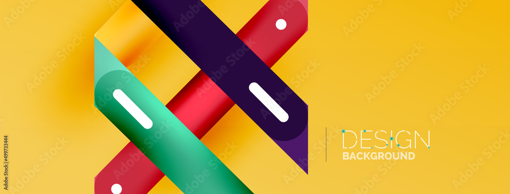 Background overlapping lines. Dynamic lines abstract wallpaper ...