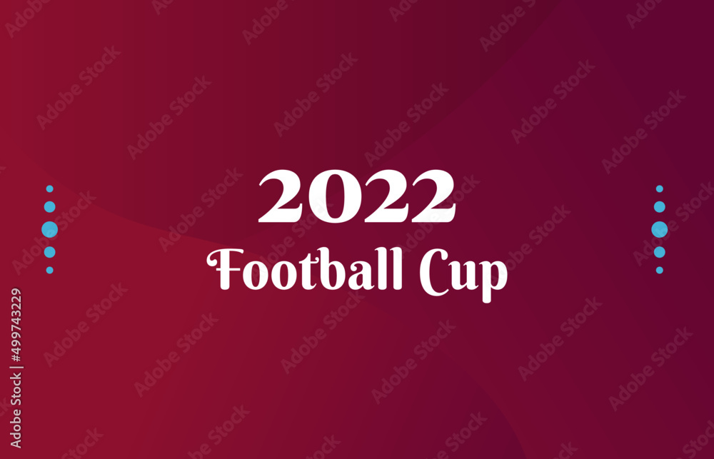 Football and soccer competition background template with burgundy color ...
