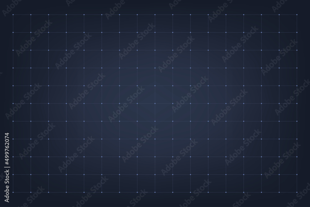 HUD interface grid. Dot array and matrix symbol, operating system UI ...