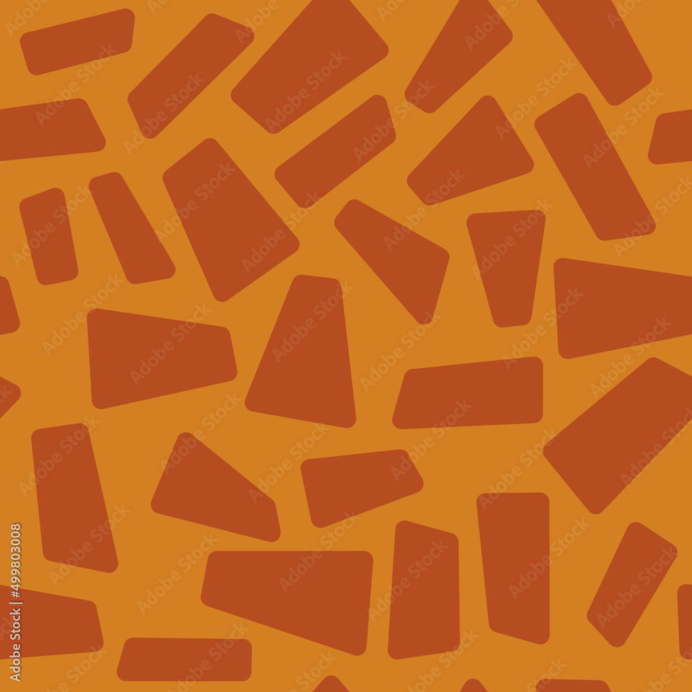 Orange rectangles are seamlessly connected. It turns out similar to the ...