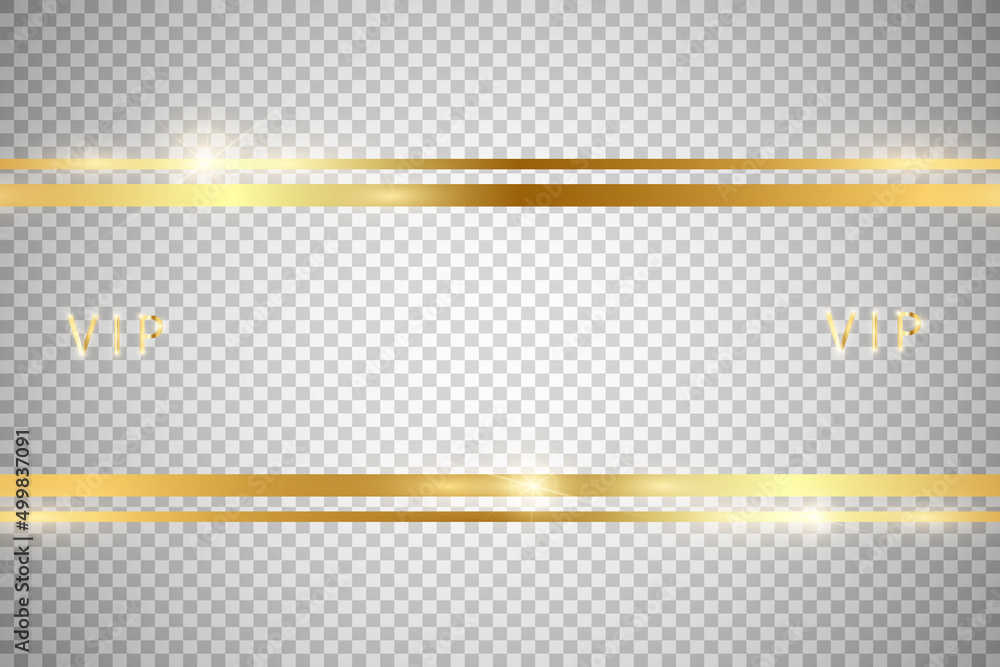 Gold glitter with shiny gold frame on a transparent black background ...