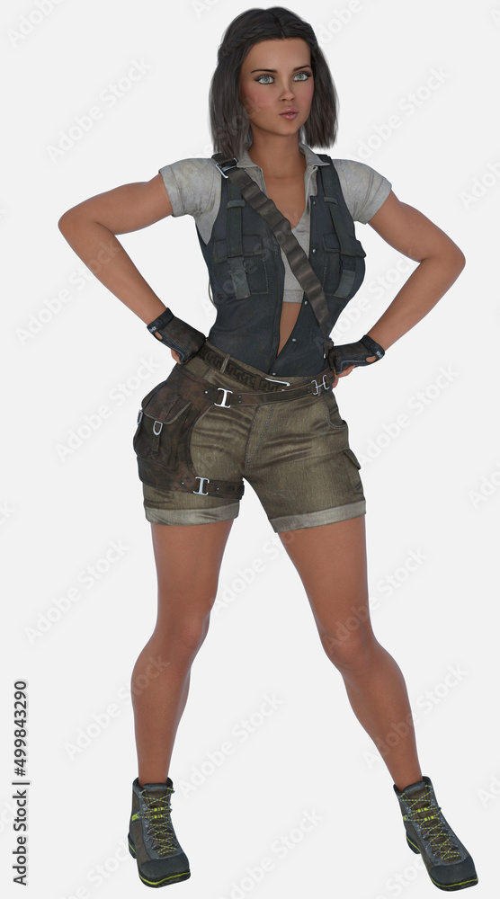 Sydney is a young beautiful twenty-something brunette woman with a lust ...