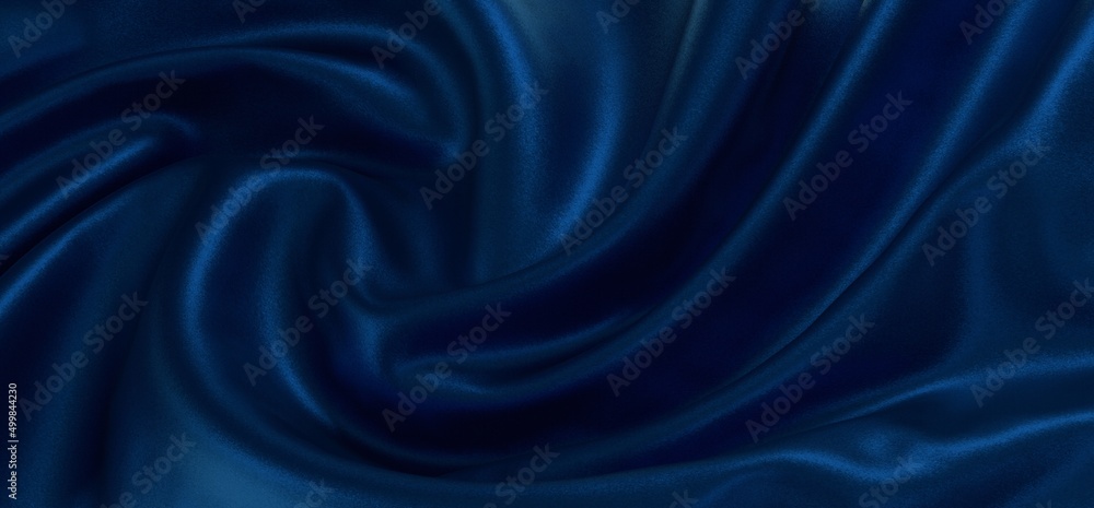 abstract blue and navy blue wave background, 3d rendering wavy ...