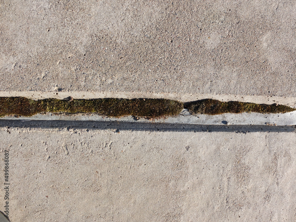 Foto de Concrete Wall. Concrete Expansion Joints. Polyurethane putty ...