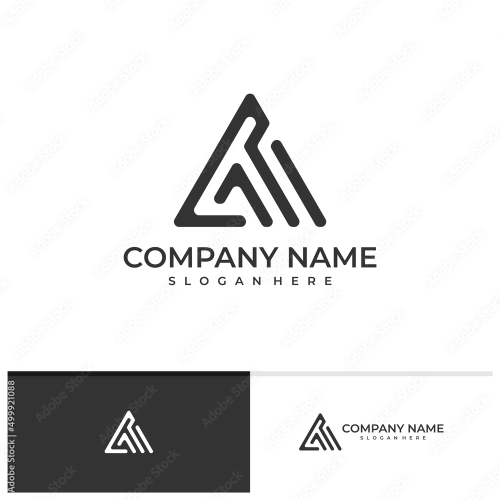Initial T C I logo design vector template, Creative T C I logo design ...