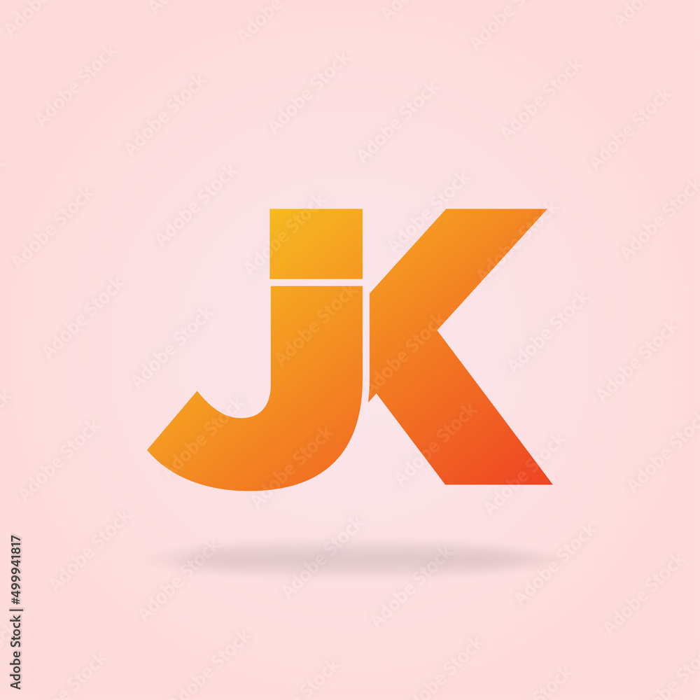 jk brand logo vector eps, jk logo Stock Vector | Adobe Stock