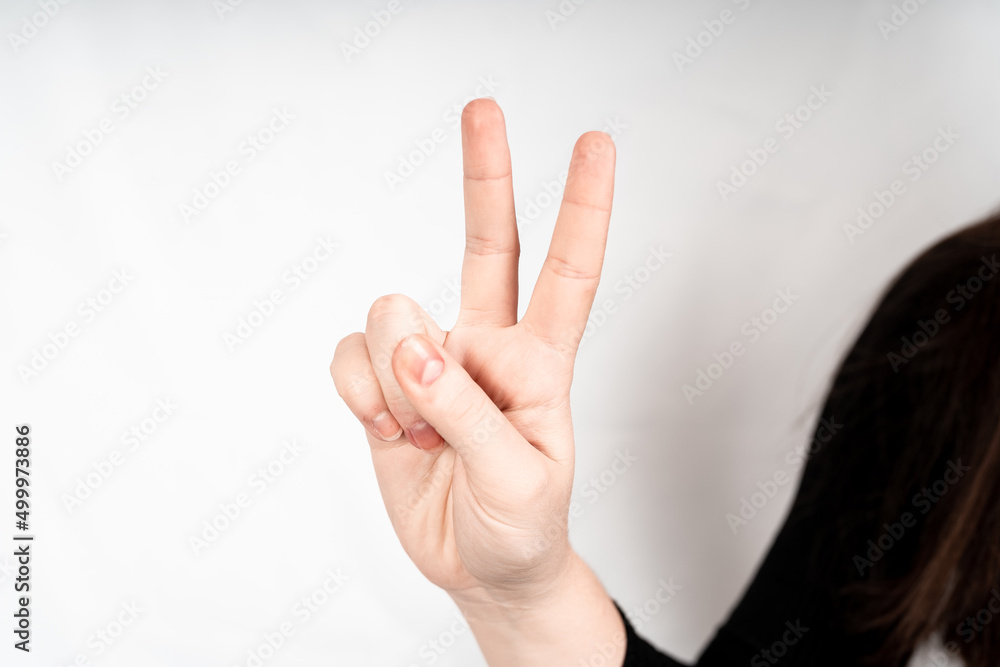 U Letter , Static Hand Gestures for American Sign Language Letters,The ...