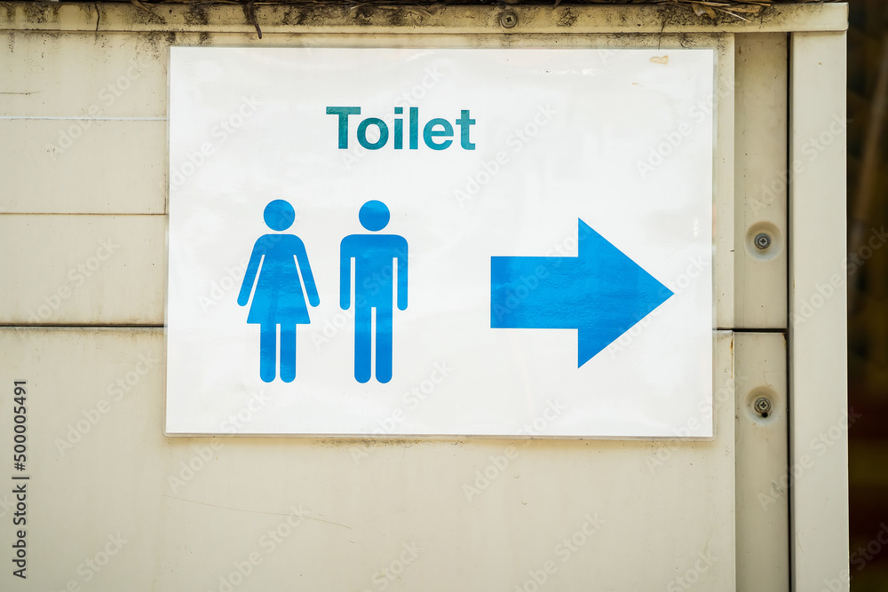 Restroom male, female and cripple public sing bathroom Signs sign ...