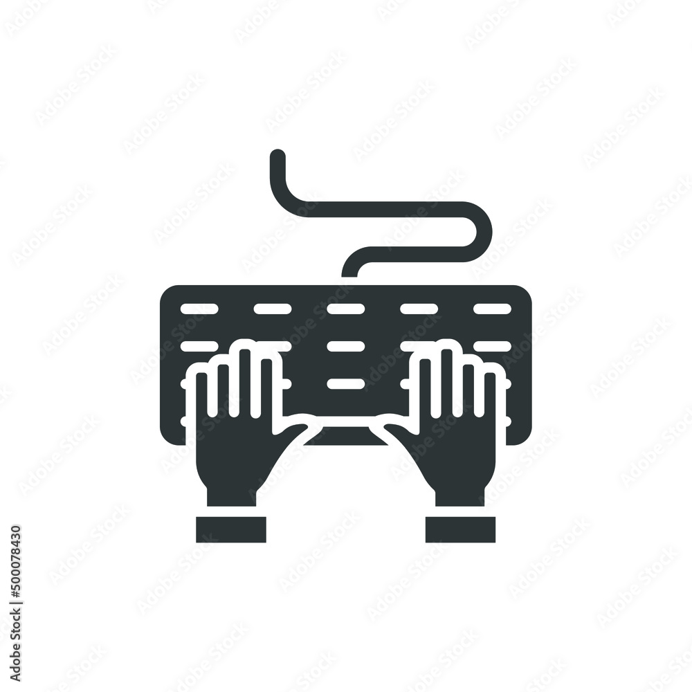 Vector Sign Of The Keyboard Symbol Is Isolated On A White Background Keyboard Icon Color
