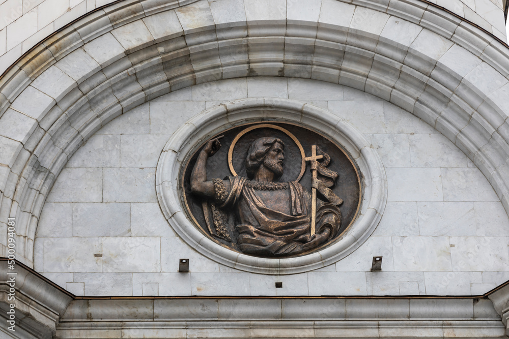 Tondo. St. Thomas the Apostle Stock Photo | Adobe Stock