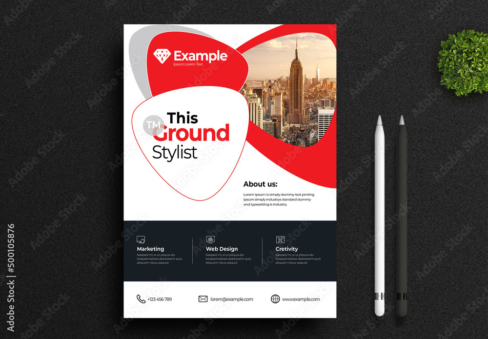 Flyer Stock Template | Adobe Stock