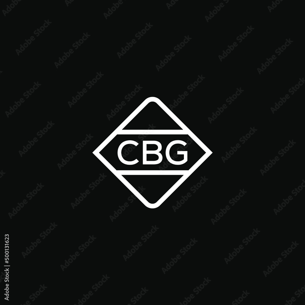 CBG 3 letter design for logo and icon.CBG monogram logo.vector ...