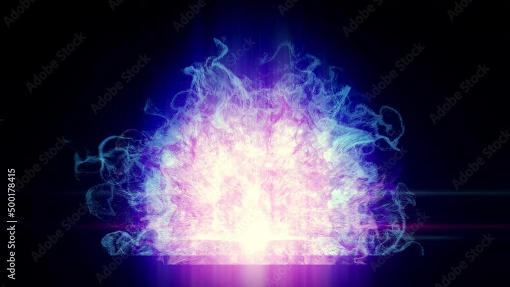 a transportation portal, epic portal opening and closing with particles ...