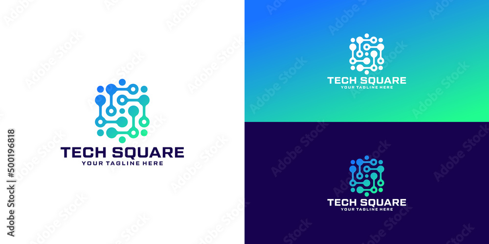connect logo design inspiration and technology Stock Vector | Adobe Stock