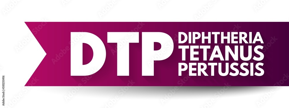 Vetor de DTP Diphtheria Tetanus Pertussis - bacterial diseases that can ...