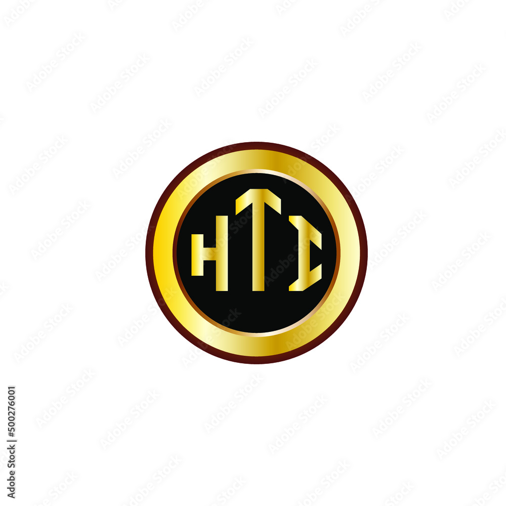 HII letter circle logo design. HII letter logo design with black ... HII letter circle logo design. HII letter logo design with black ...