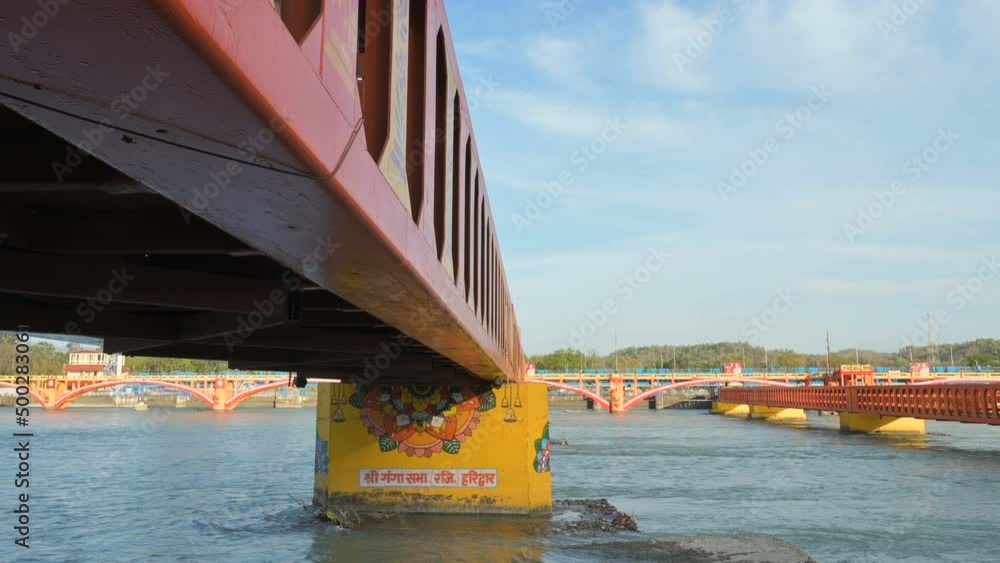Haridwar, Uttarakhand, India - 10th April 2021 : View of Haridwar ...