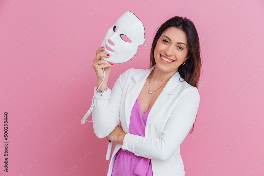 beautician, aesthetic doctor, beauty professional, led mask device ...