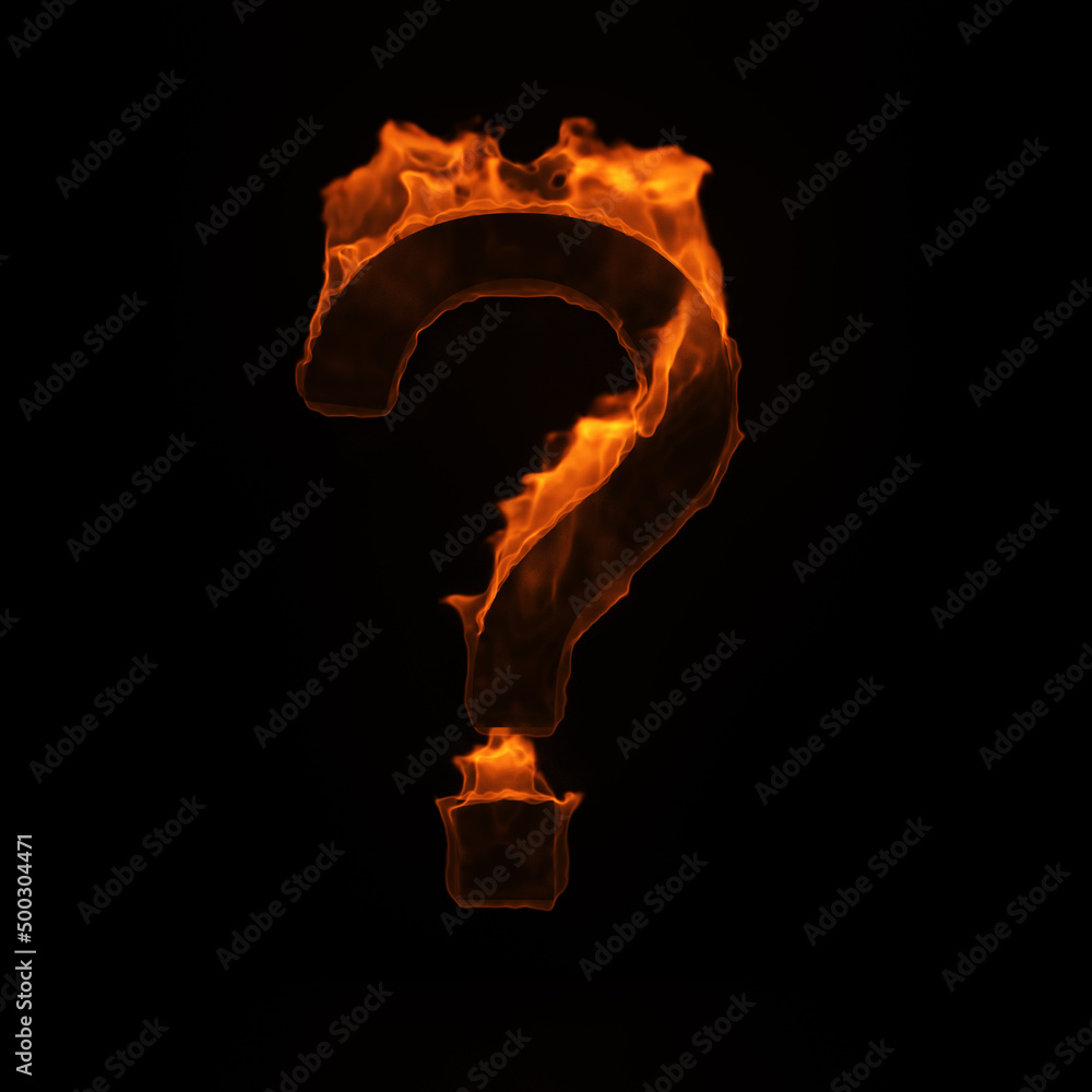 Fire Question Marks