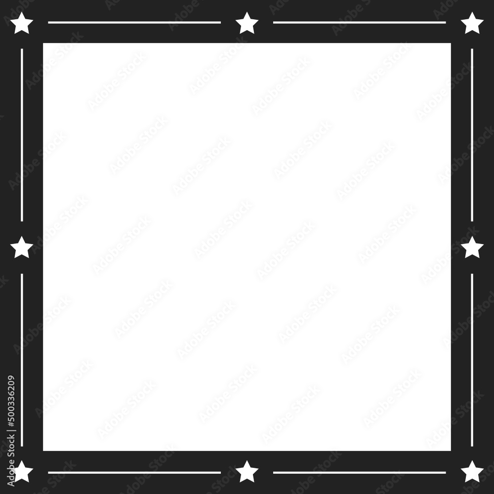 Star Border, Star Frame, Star Template, Stars and Stripes, Stars and ...
